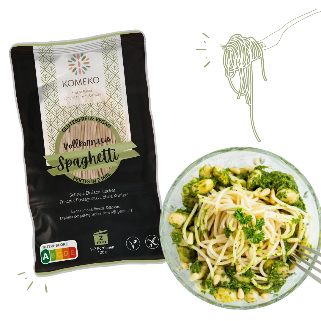KOMEKO Vollkornreis Spaghetti